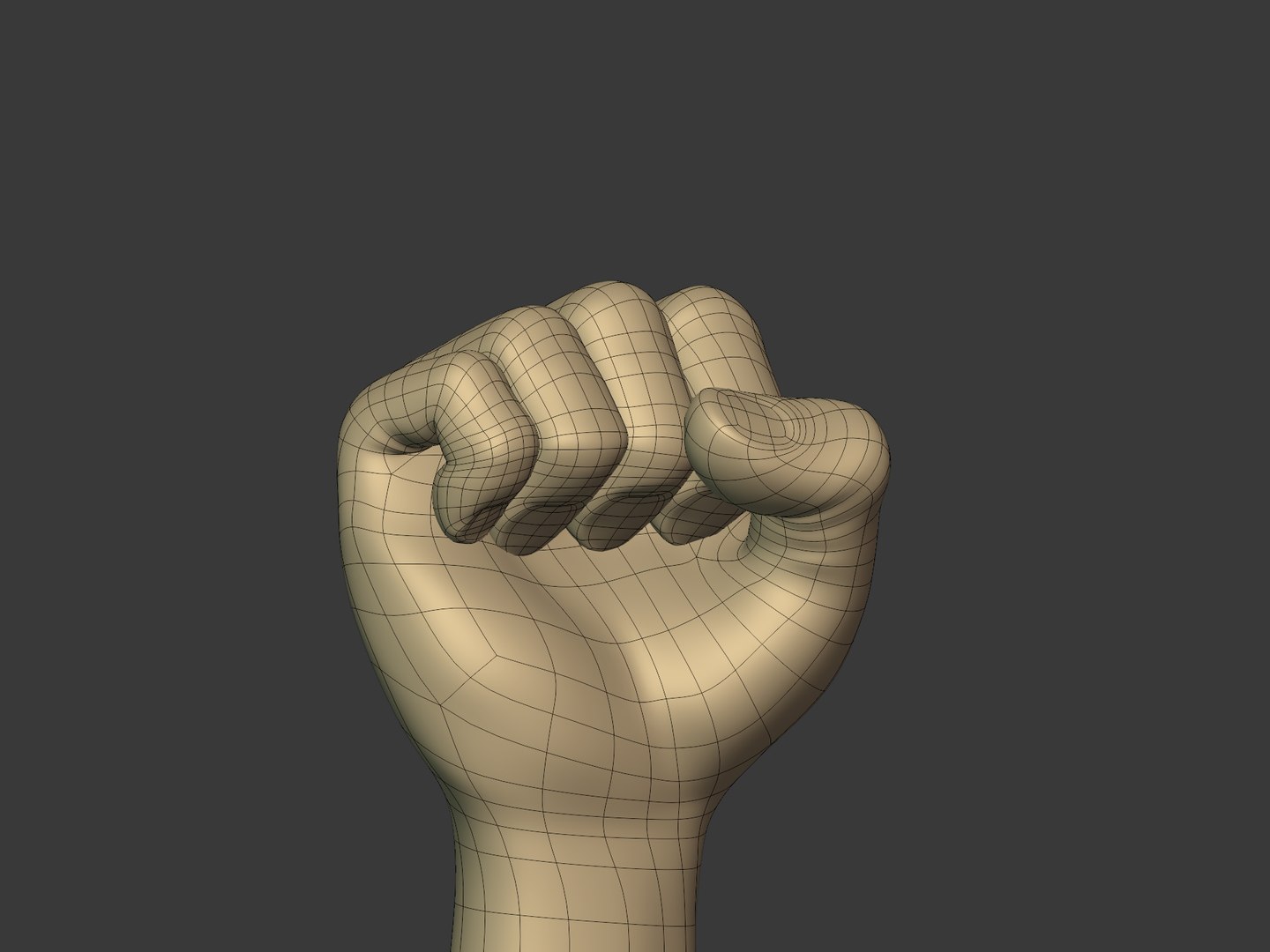 Muscle Hand Icon 3D Model - TurboSquid 1806601