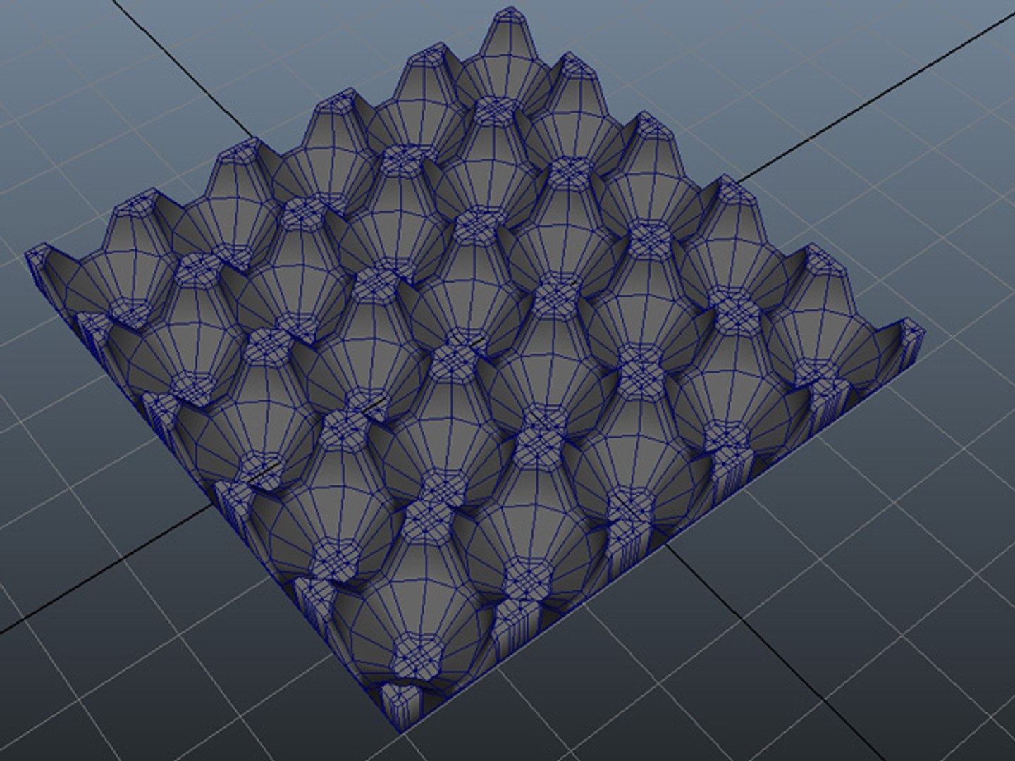 3d Model Egg Tray