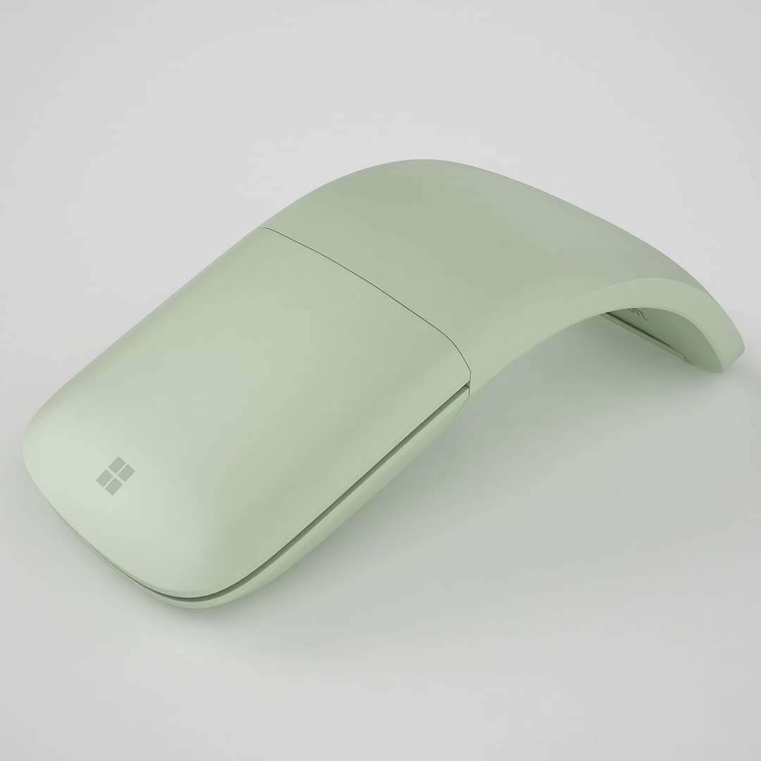 Microsoft Arc Mouse 3D Model - TurboSquid 1495357