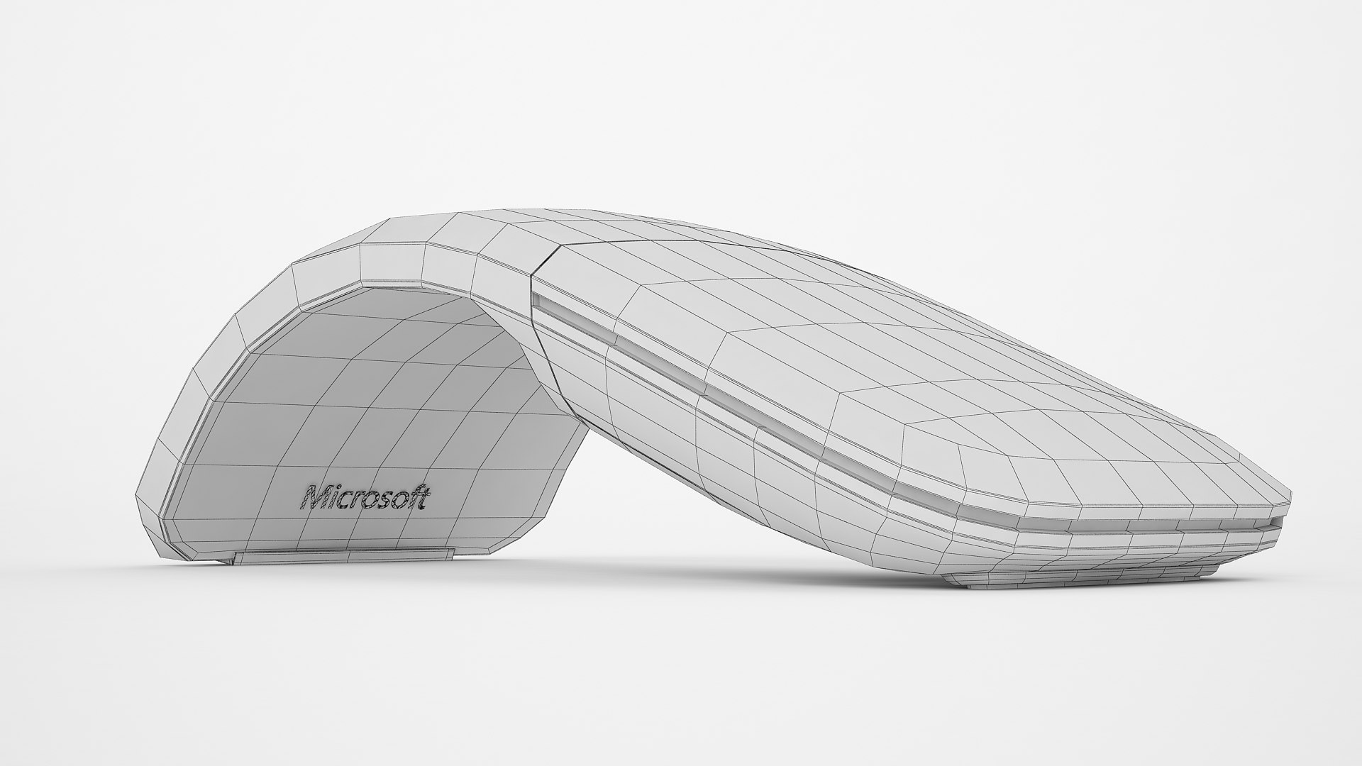 Microsoft Arc Mouse 3D Model - TurboSquid 1495357