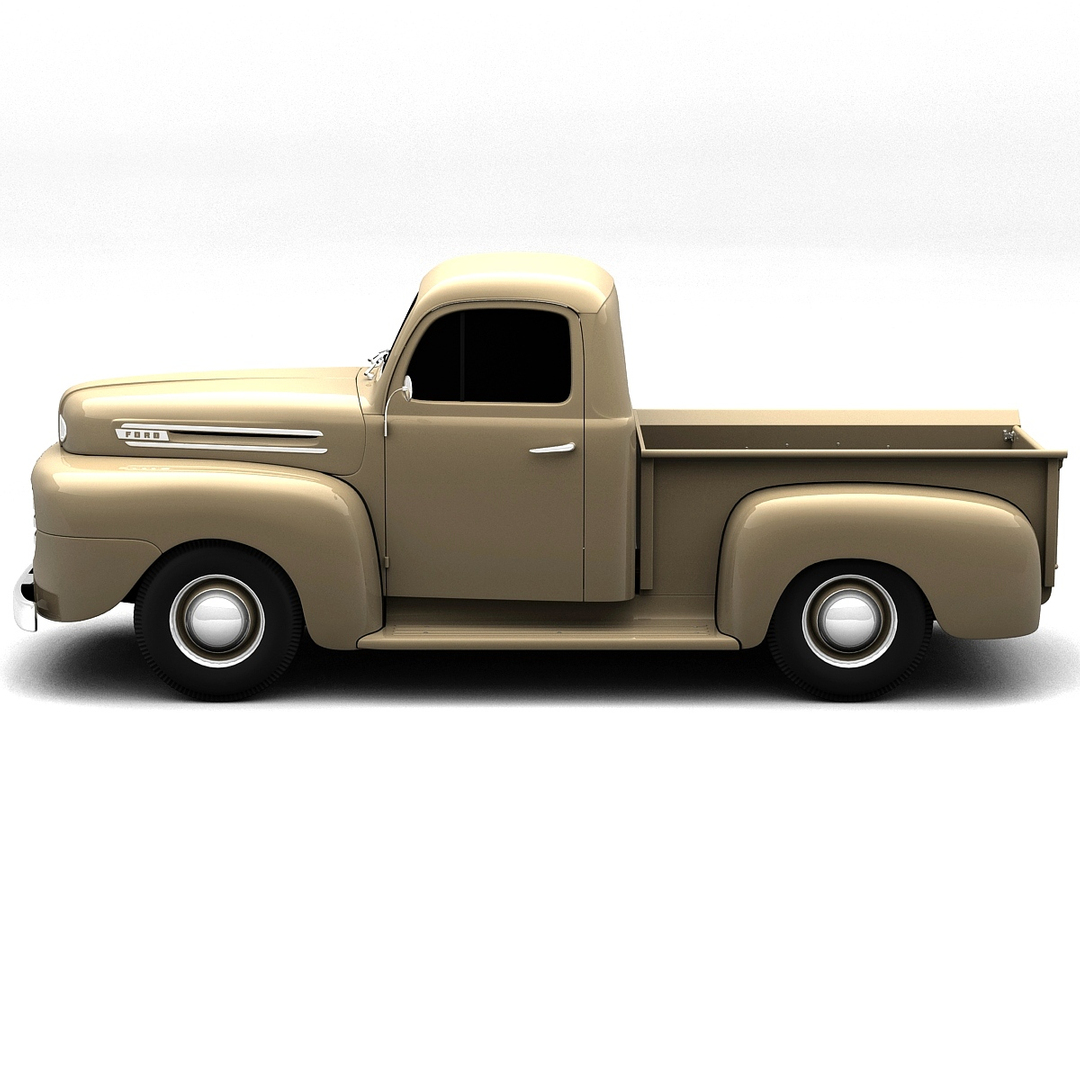 Ford F100 3d Model