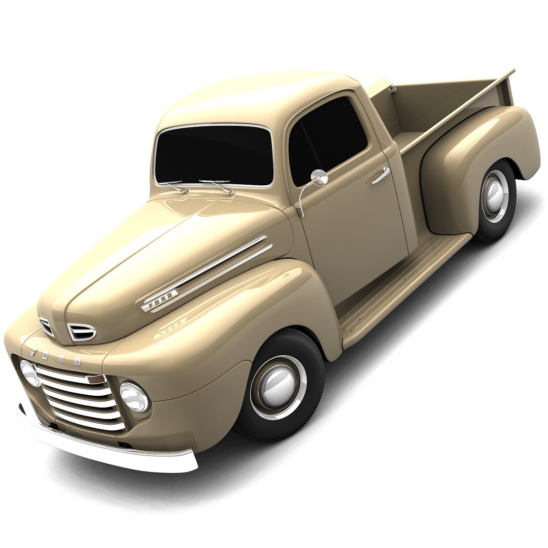 Ford F100 3d Model