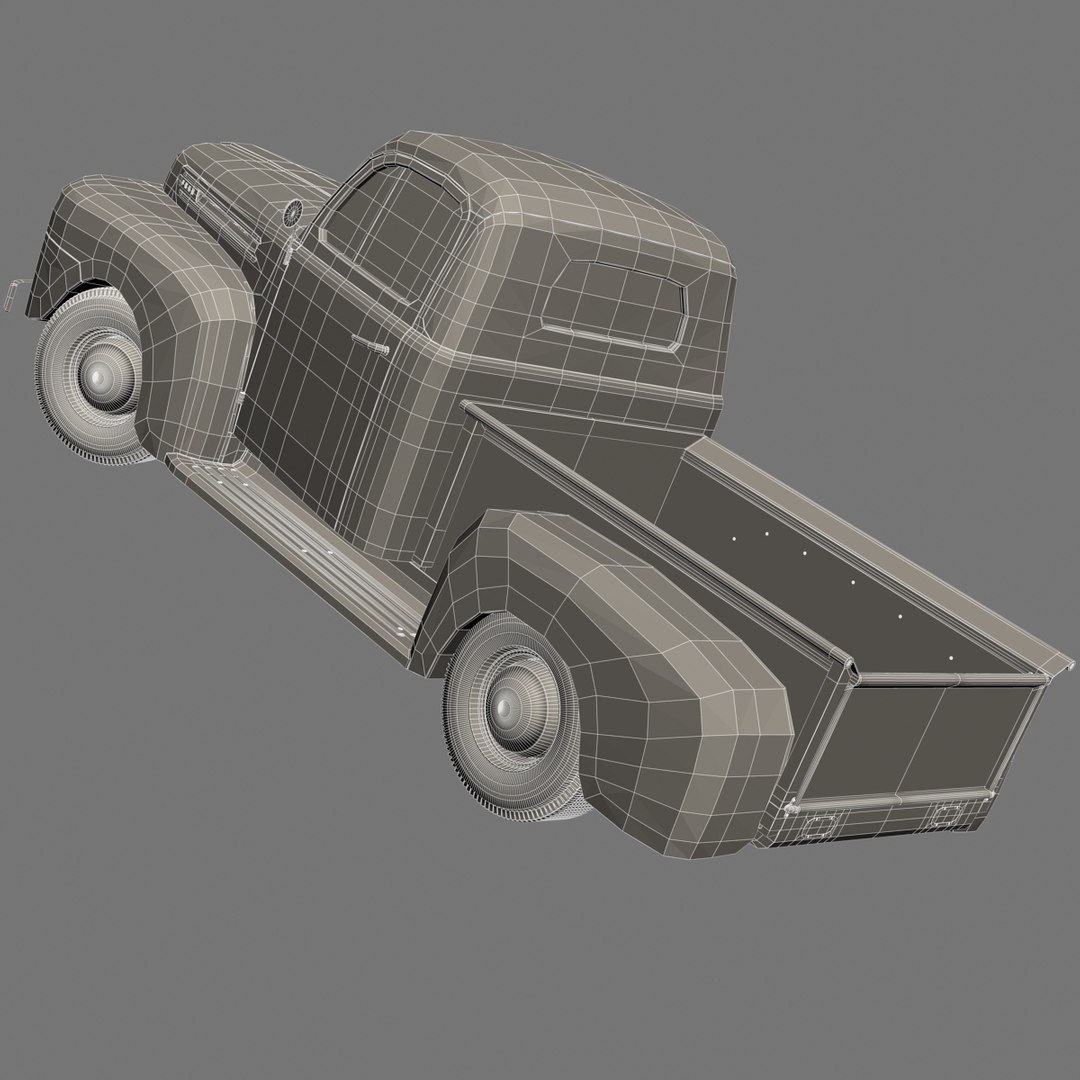 Ford F100 3d Model
