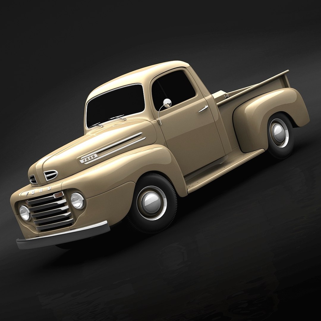 Ford F100 3d Model