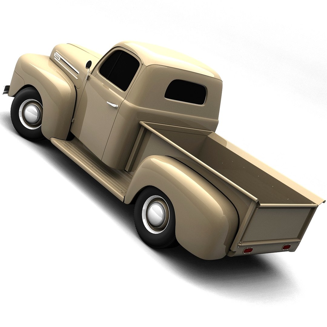 Ford F100 3d Model