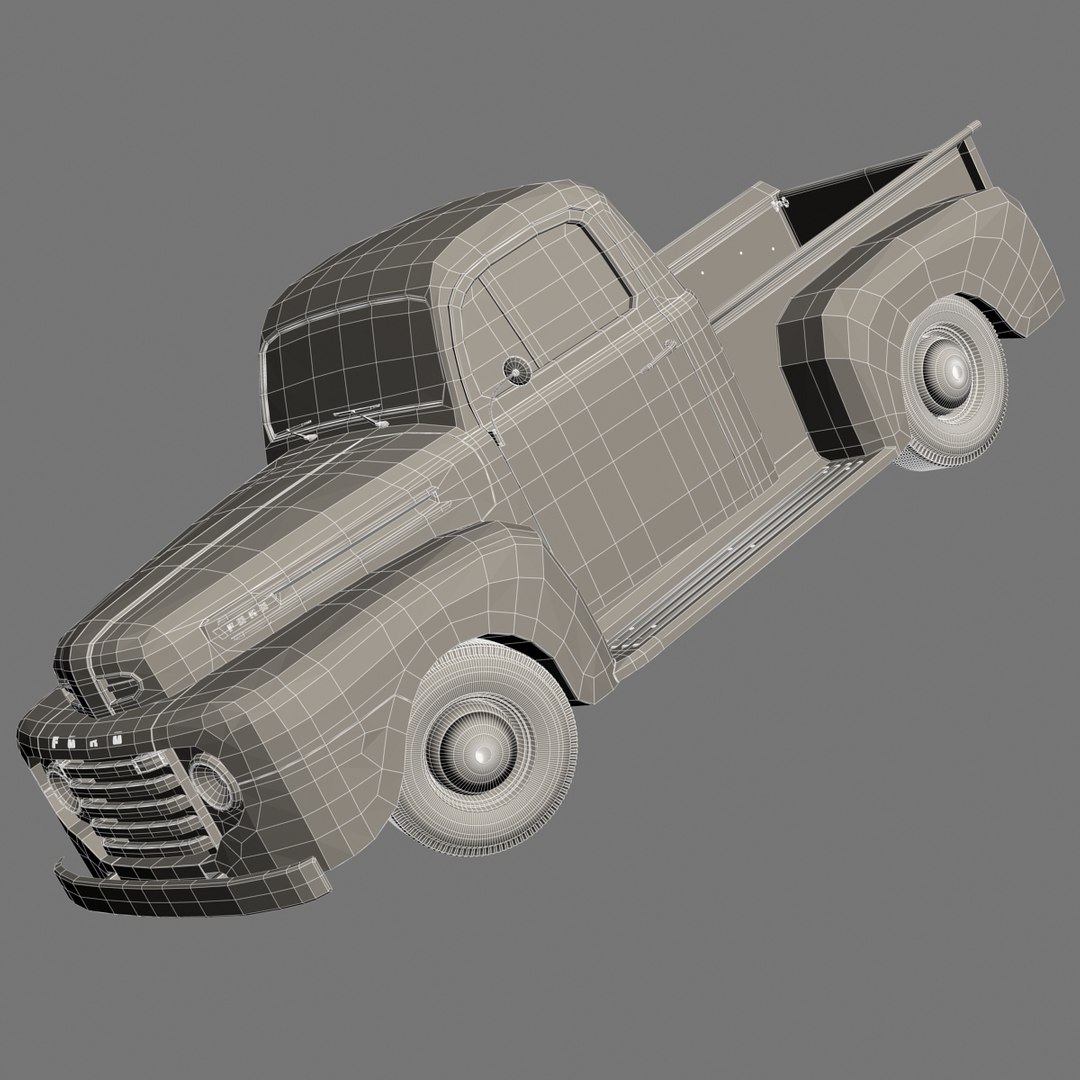 Ford F100 3d Model