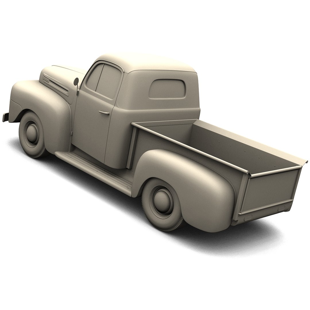 Ford F100 3d Model