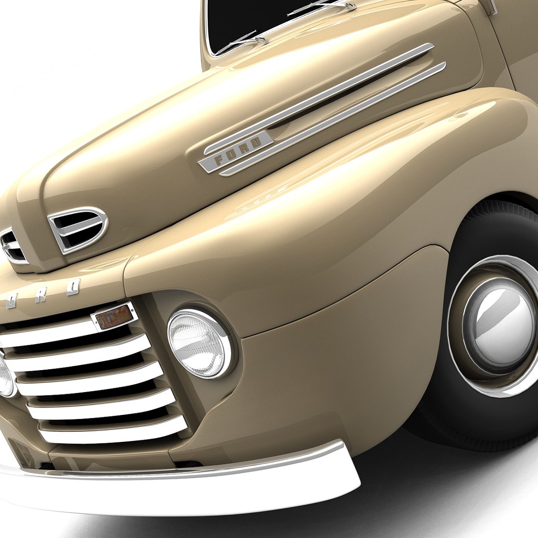 Ford F100 3d Model