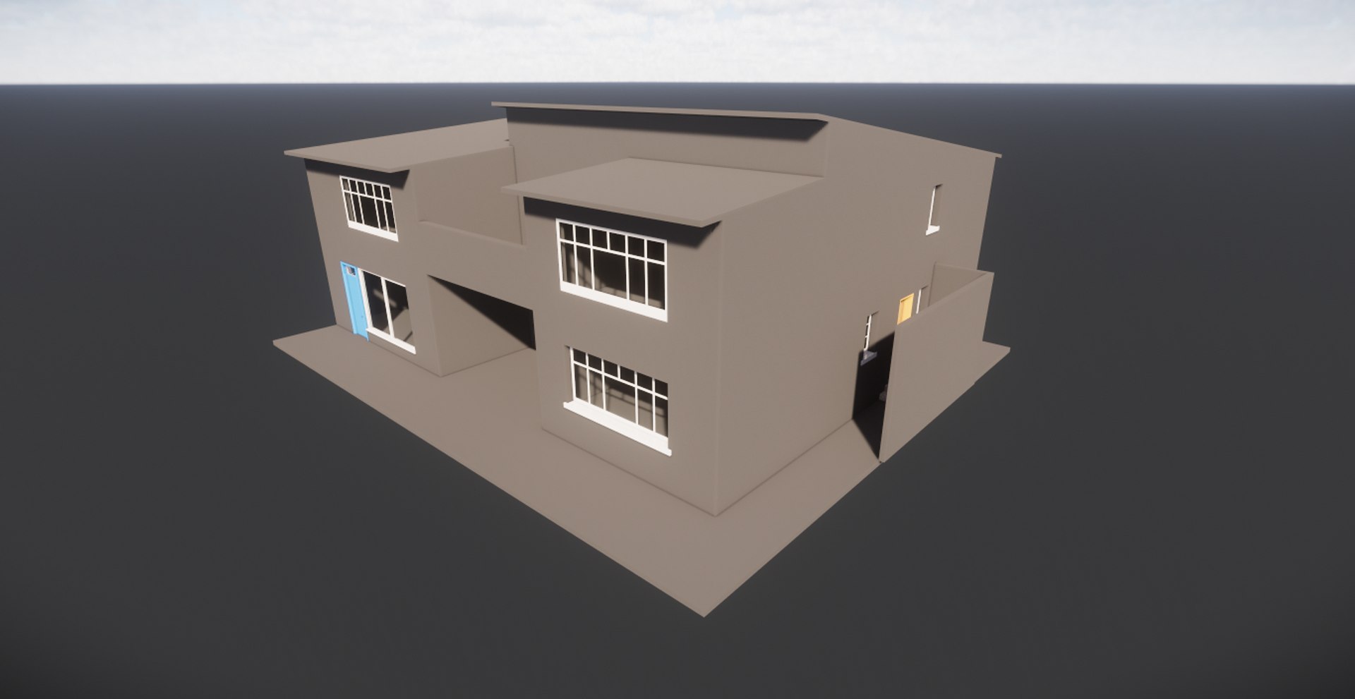 3D Revit Residential Building Villa - TurboSquid 1291619