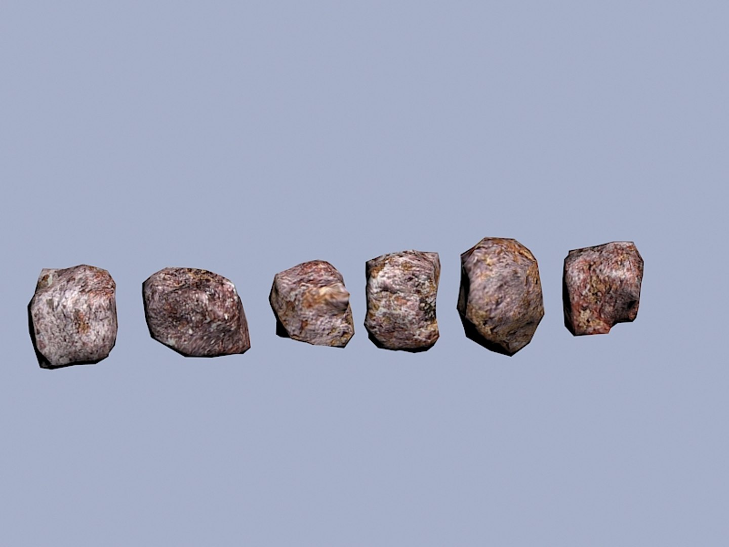 Small Rocks Stones 3D Model - TurboSquid 1592649