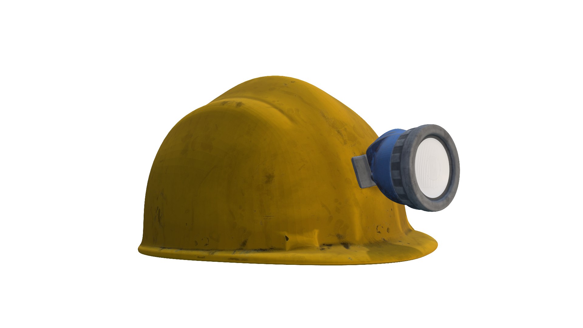 Mining Helmet With Light Model - TurboSquid 2375932