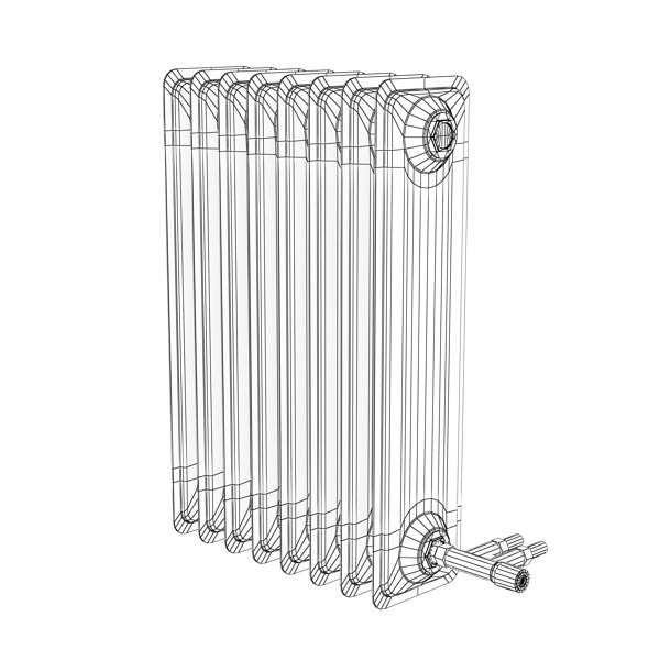 3d radiator scanline