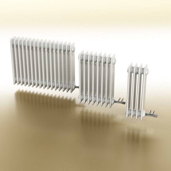 3d radiator scanline