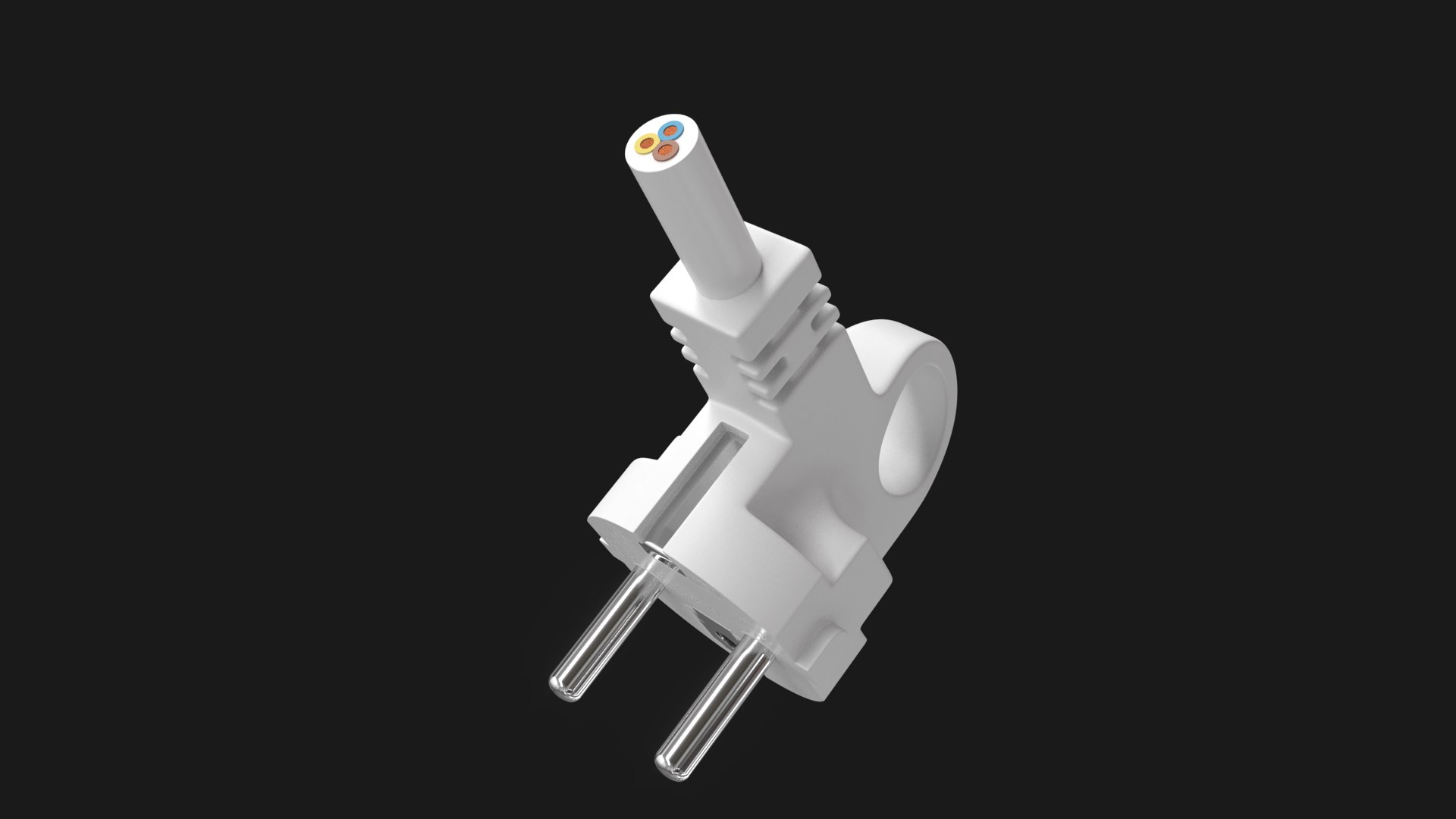 3D Realistic Power Plug Cee - TurboSquid 1457480