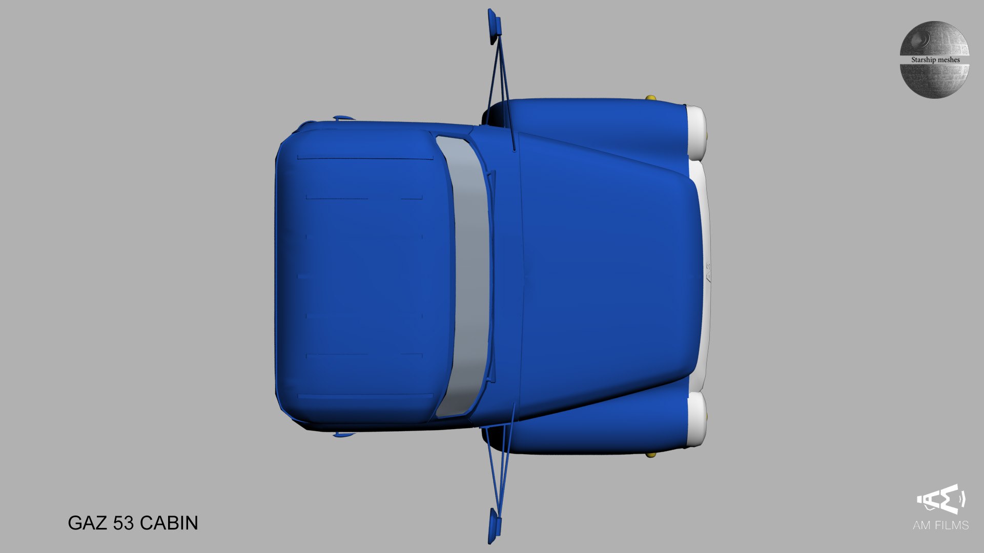 Gaz 53 Cabin 3D Model - TurboSquid 1771427