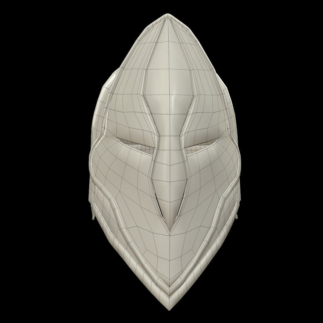 Knight Helmet 3d Model