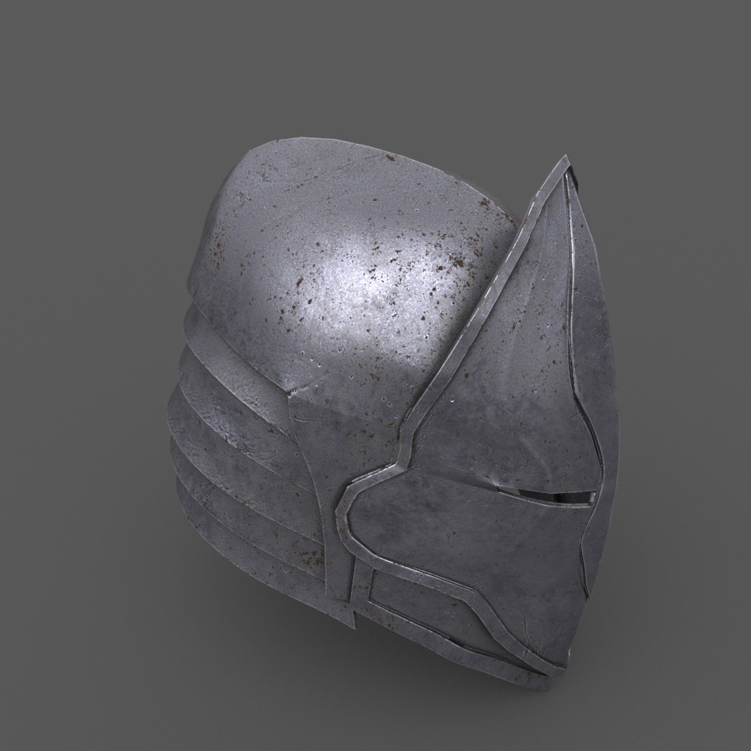 Knight Helmet 3d Model