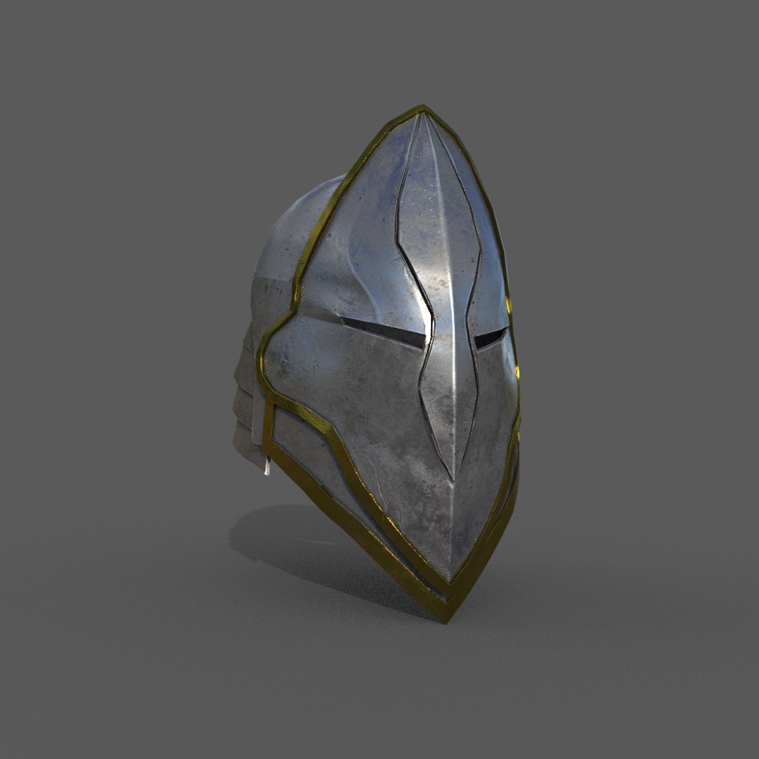 Knight Helmet 3d Model
