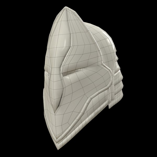 knight helmet 3d model
