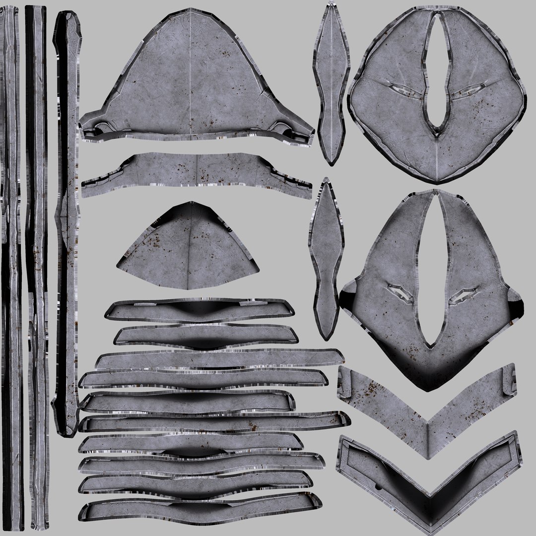 Knight Helmet 3d Model