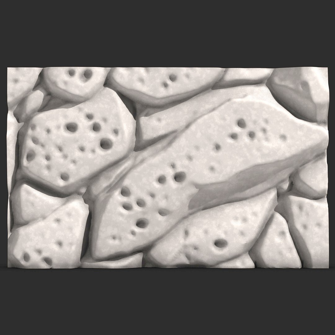 Stone Wall 015 3D Model - TurboSquid 2301731