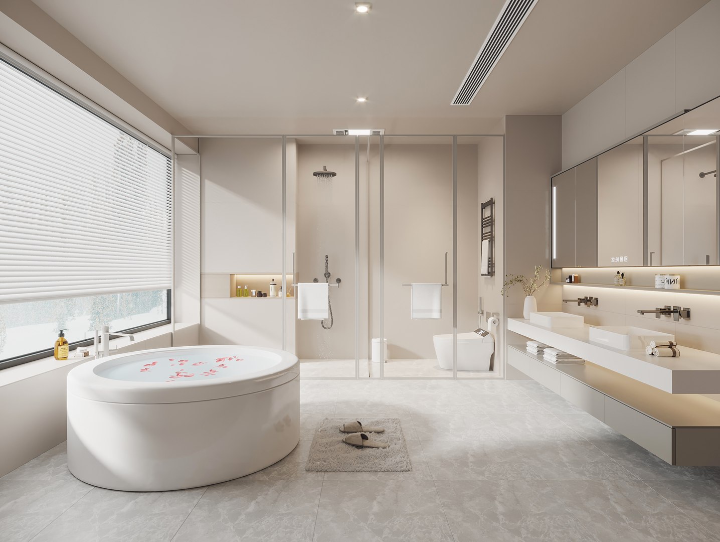 3D Modern Bathroom Model - TurboSquid 2235640