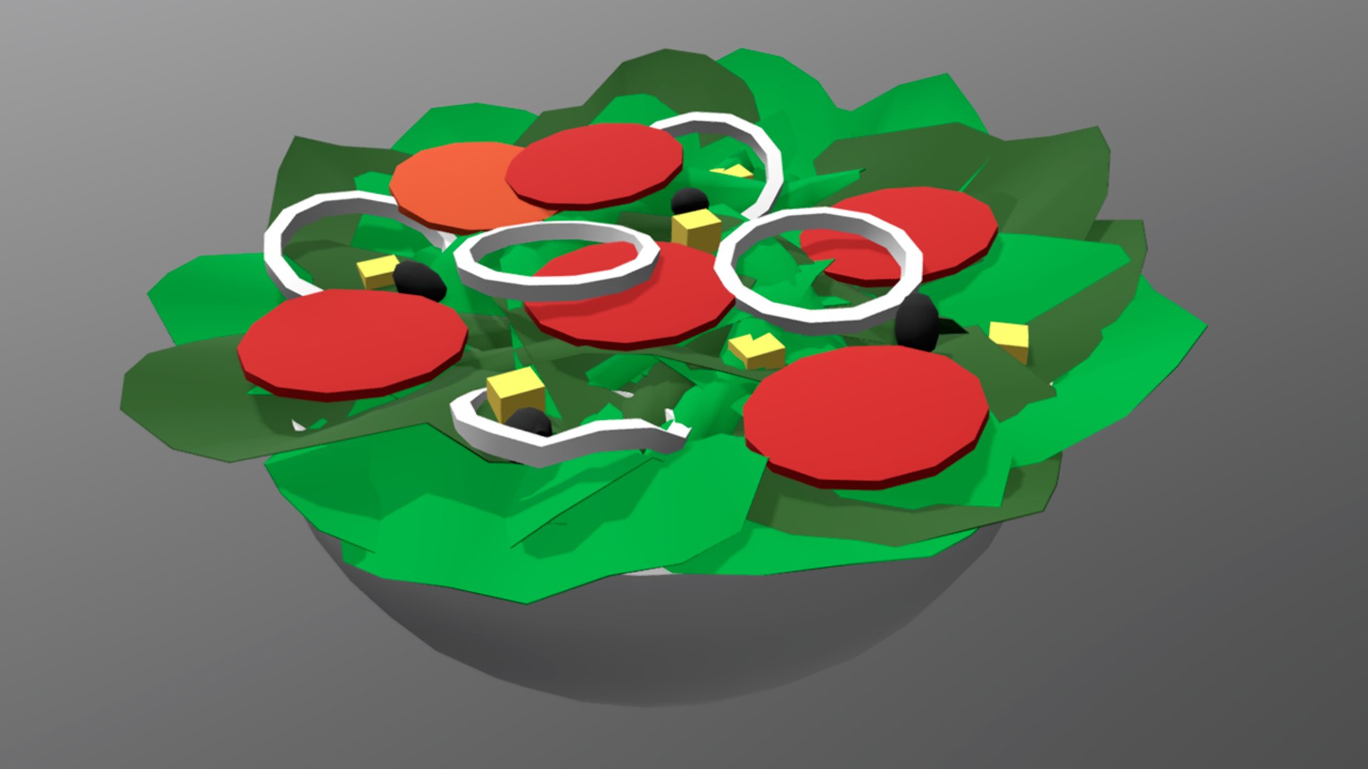 3D Salad Food - TurboSquid 1175680