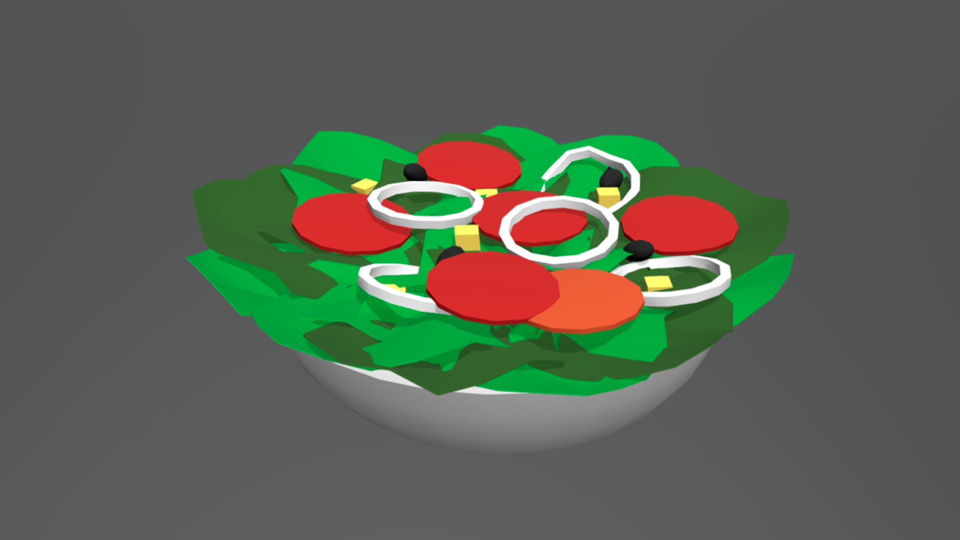 3D Salad Food - TurboSquid 1175680