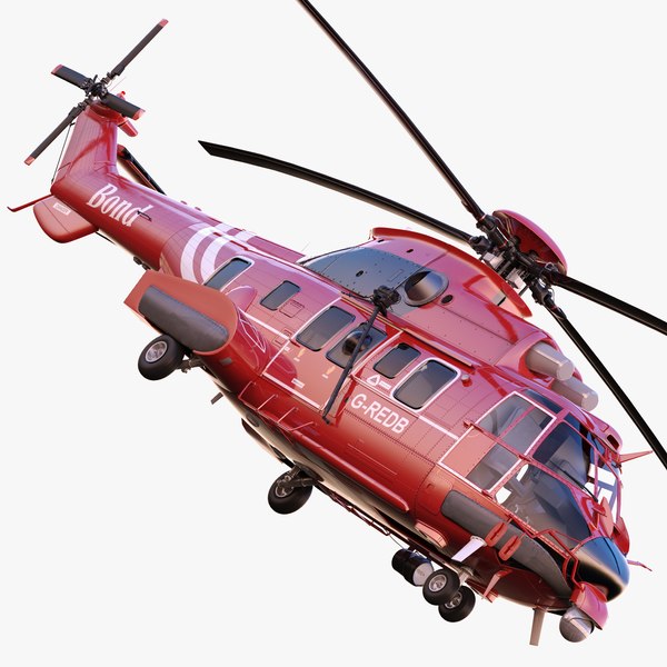 Eurocopter AS332L2 3D Models for Download | TurboSquid