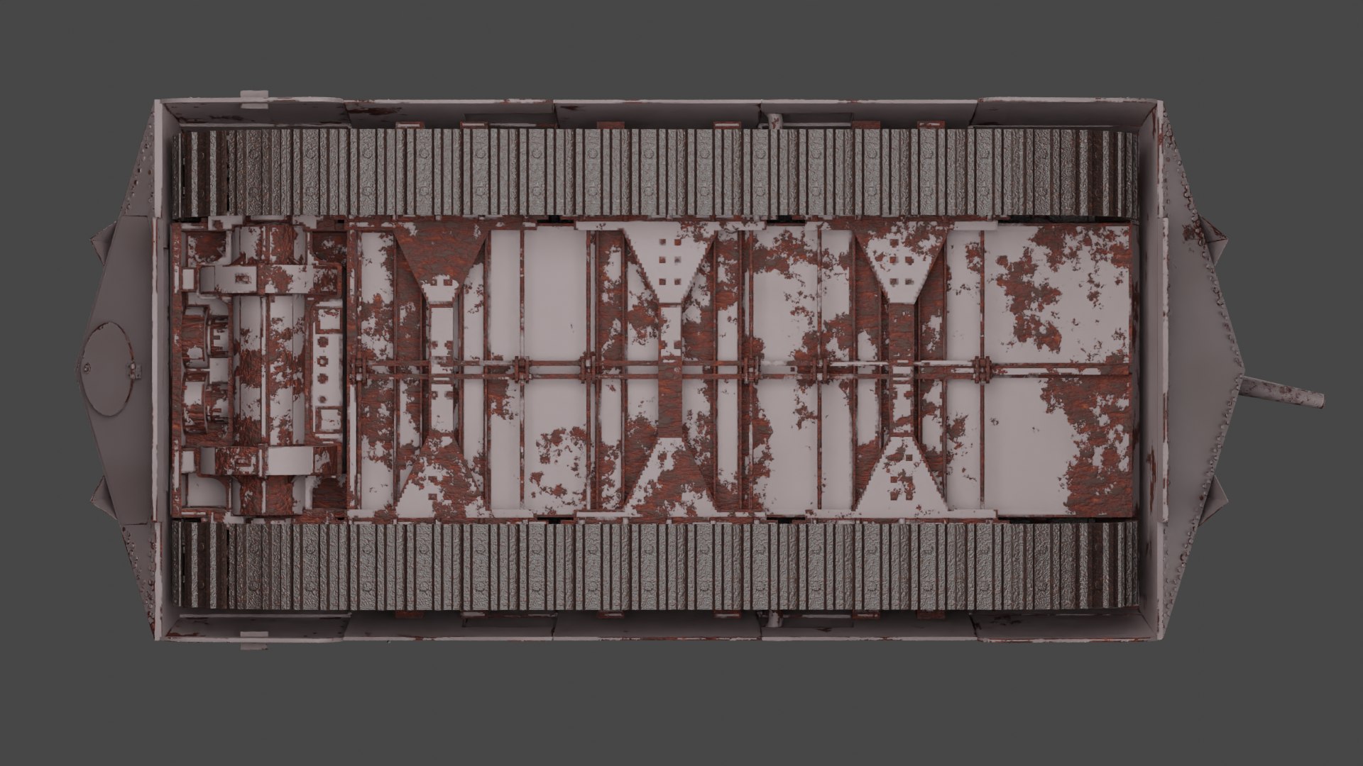 A7V Sturmpanzerwagen Tank 3D Model - TurboSquid 2043301