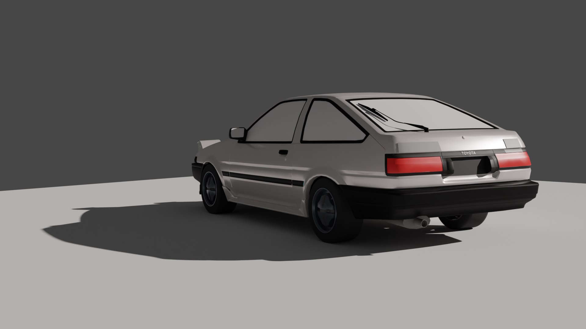 Toyota AE86 3D Model - TurboSquid 1999699