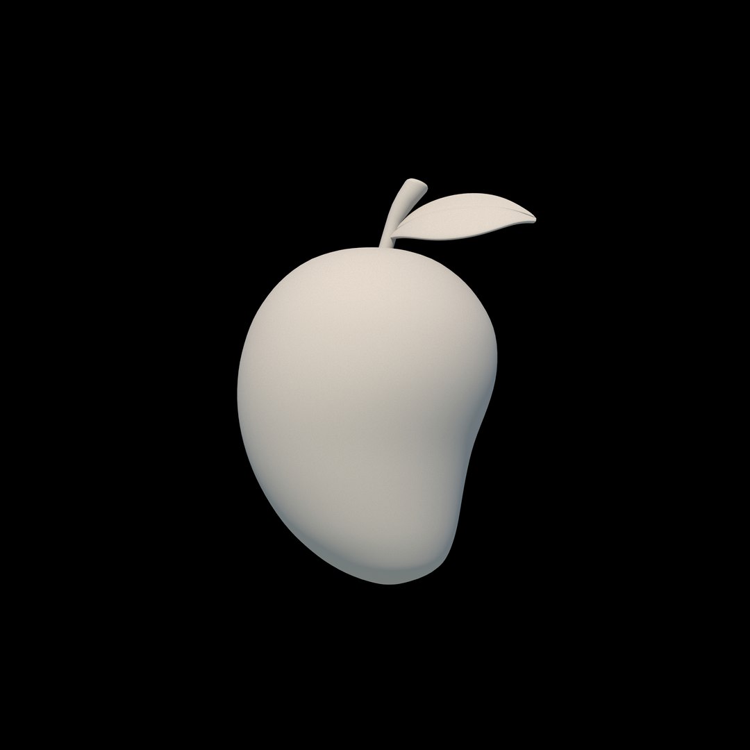 Mango Low-poly 3D Model 3D Model - TurboSquid 2338772