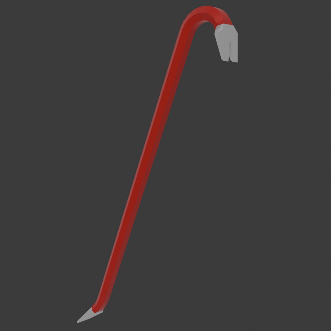 3D Crowbar Model - TurboSquid 2229405