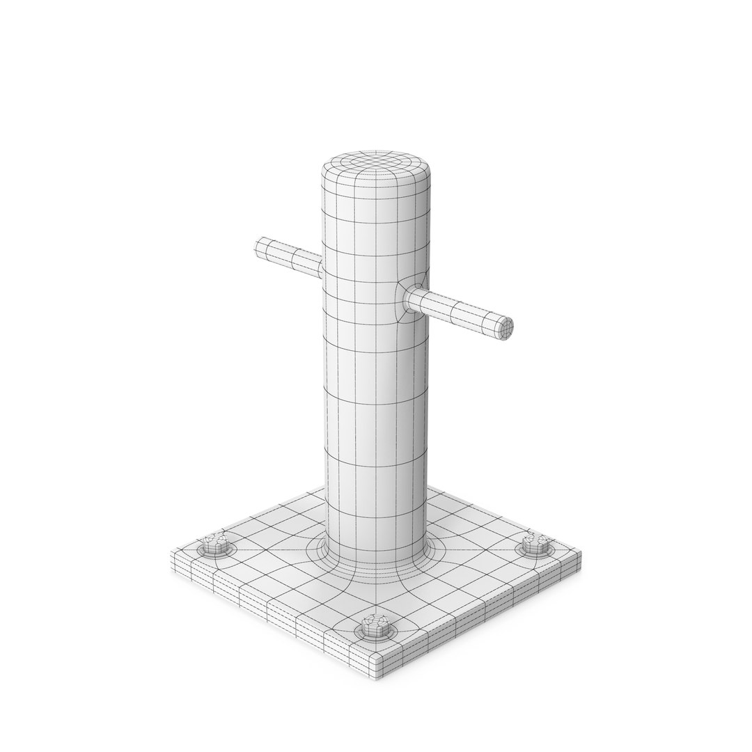 Mooring Bollard 3D Model - TurboSquid 2004233
