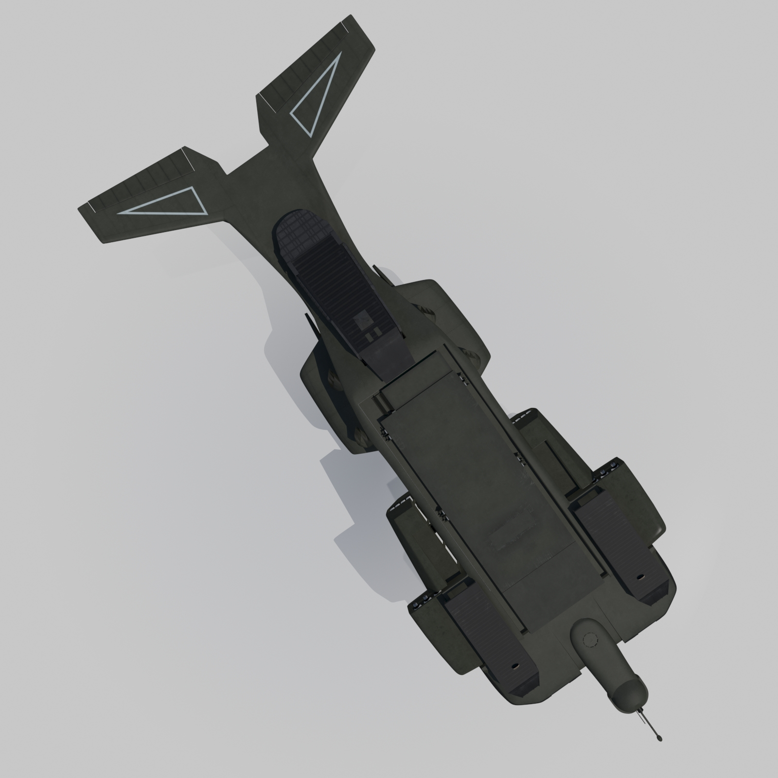 Cheyenne dropship model - TurboSquid 1186084