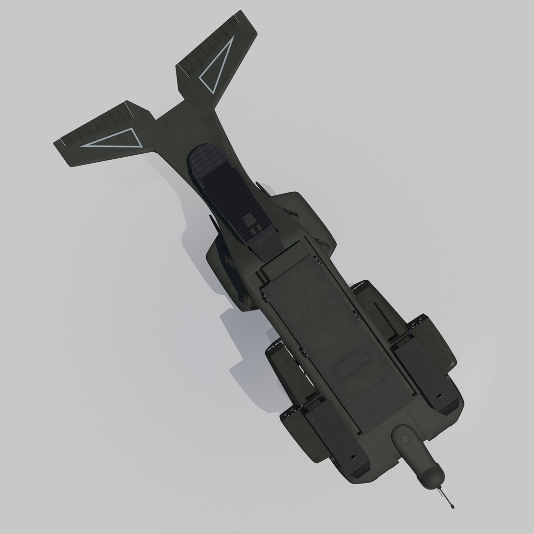 Cheyenne Dropship Model - TurboSquid 1186084