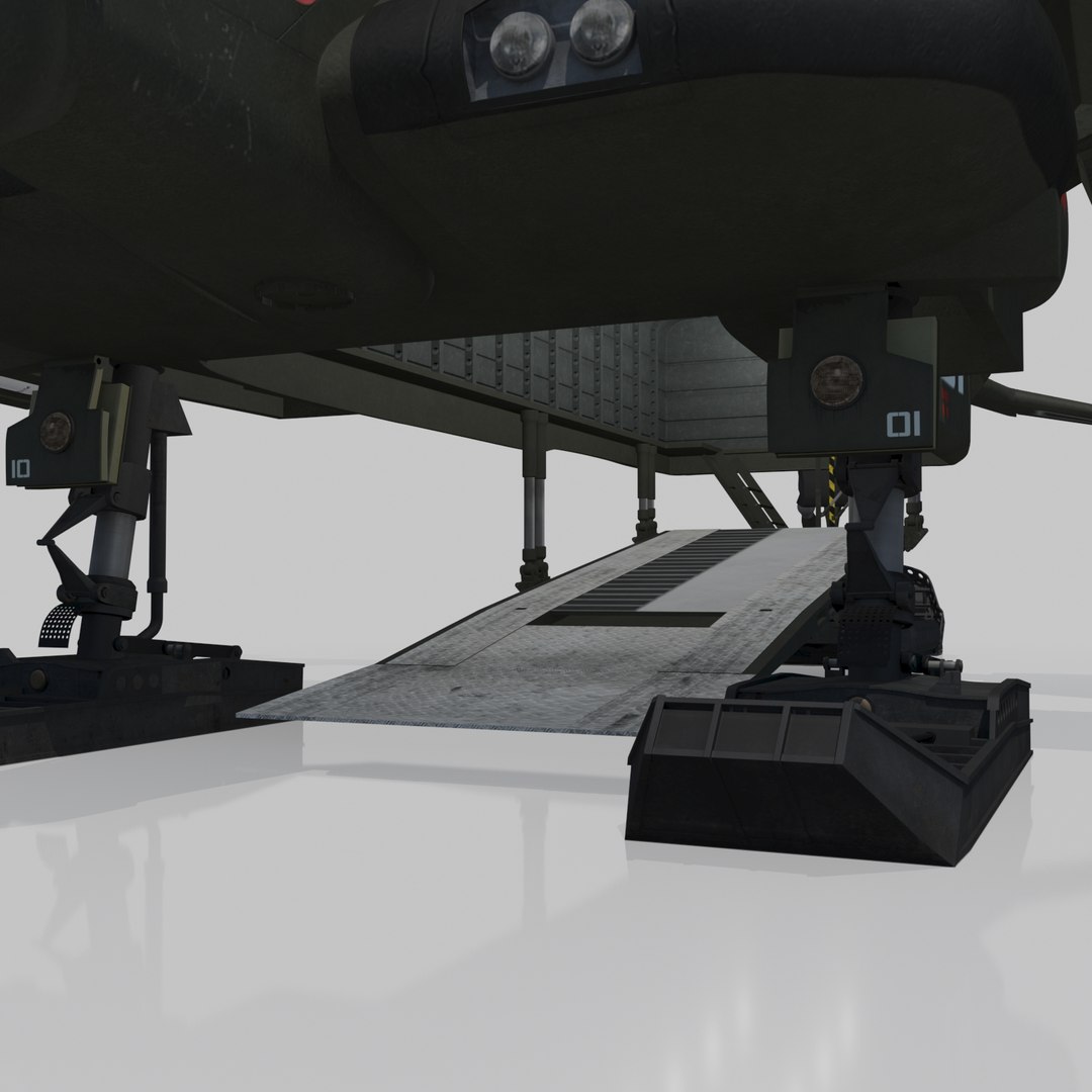 Cheyenne Dropship Model - TurboSquid 1186084