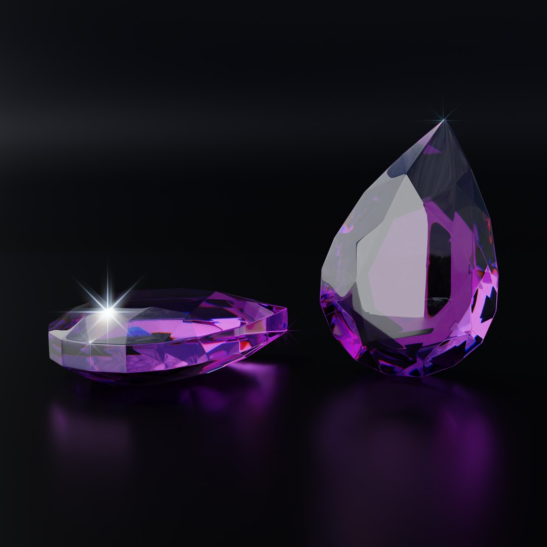 3D Gemstones - TurboSquid 1732072