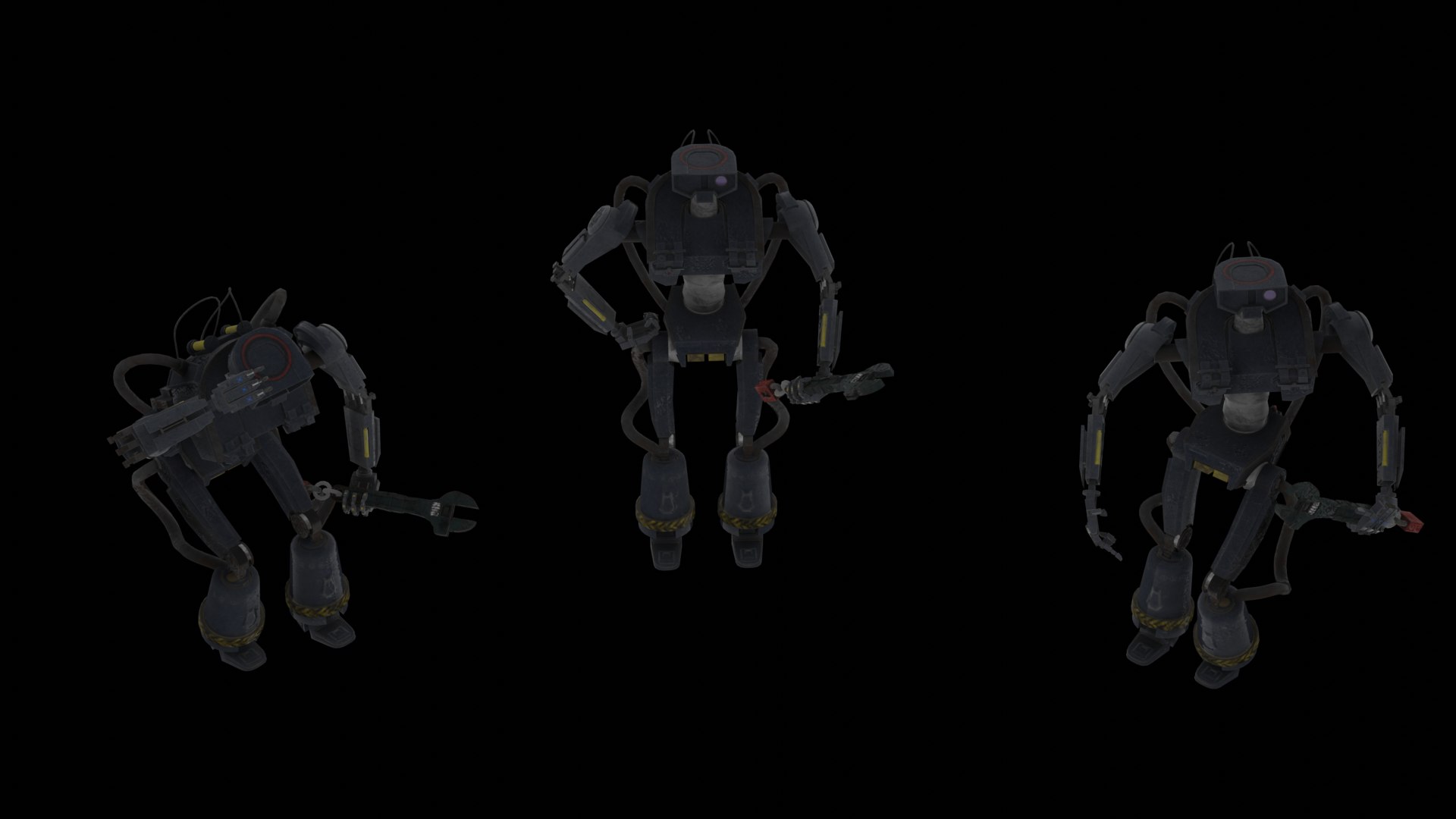 Robot Repairman 3D Model - TurboSquid 1954104