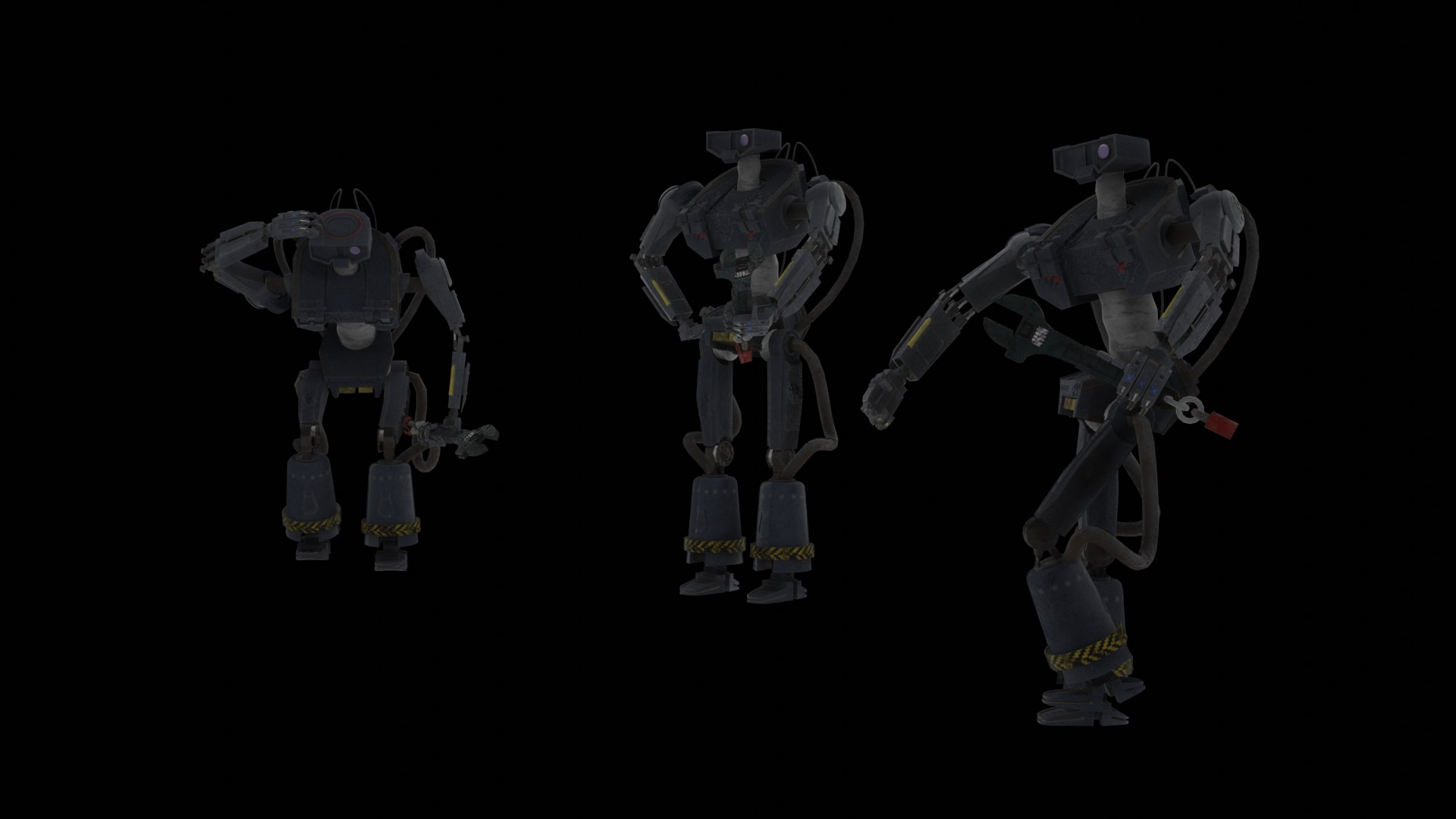 Robot Repairman 3D Model - TurboSquid 1954104