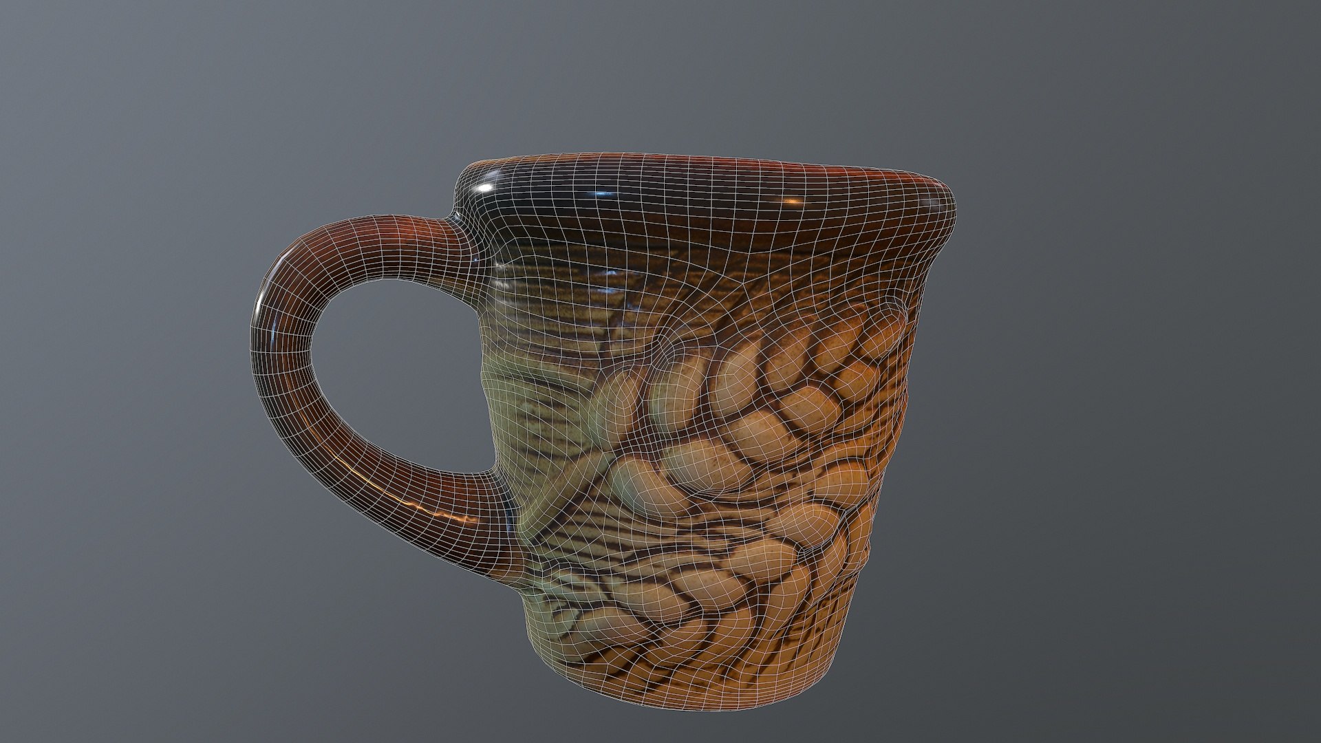 Mug Cup Clay Hand-made 3D Model - TurboSquid 1575827
