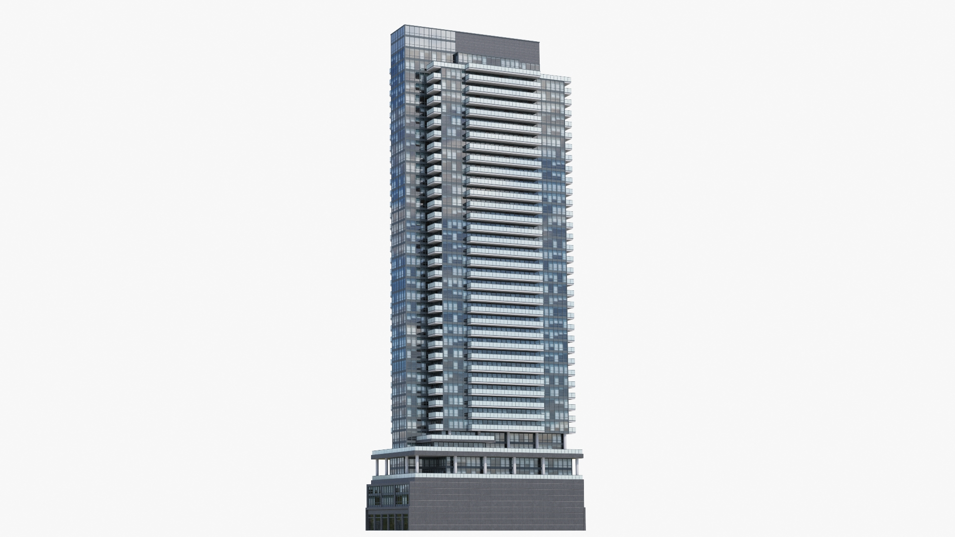 The Bond Condos V1 3D Model - TurboSquid 1800856