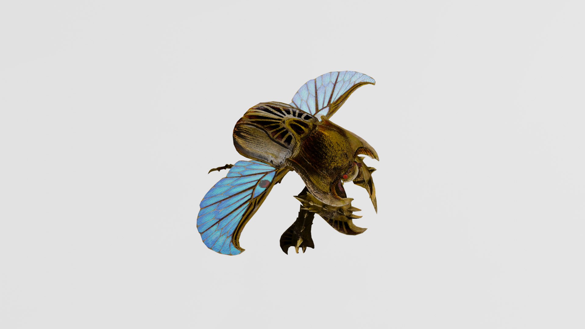 Elscarad Kinsect - Monster Hunter World3D模型 - TurboSquid 1945739