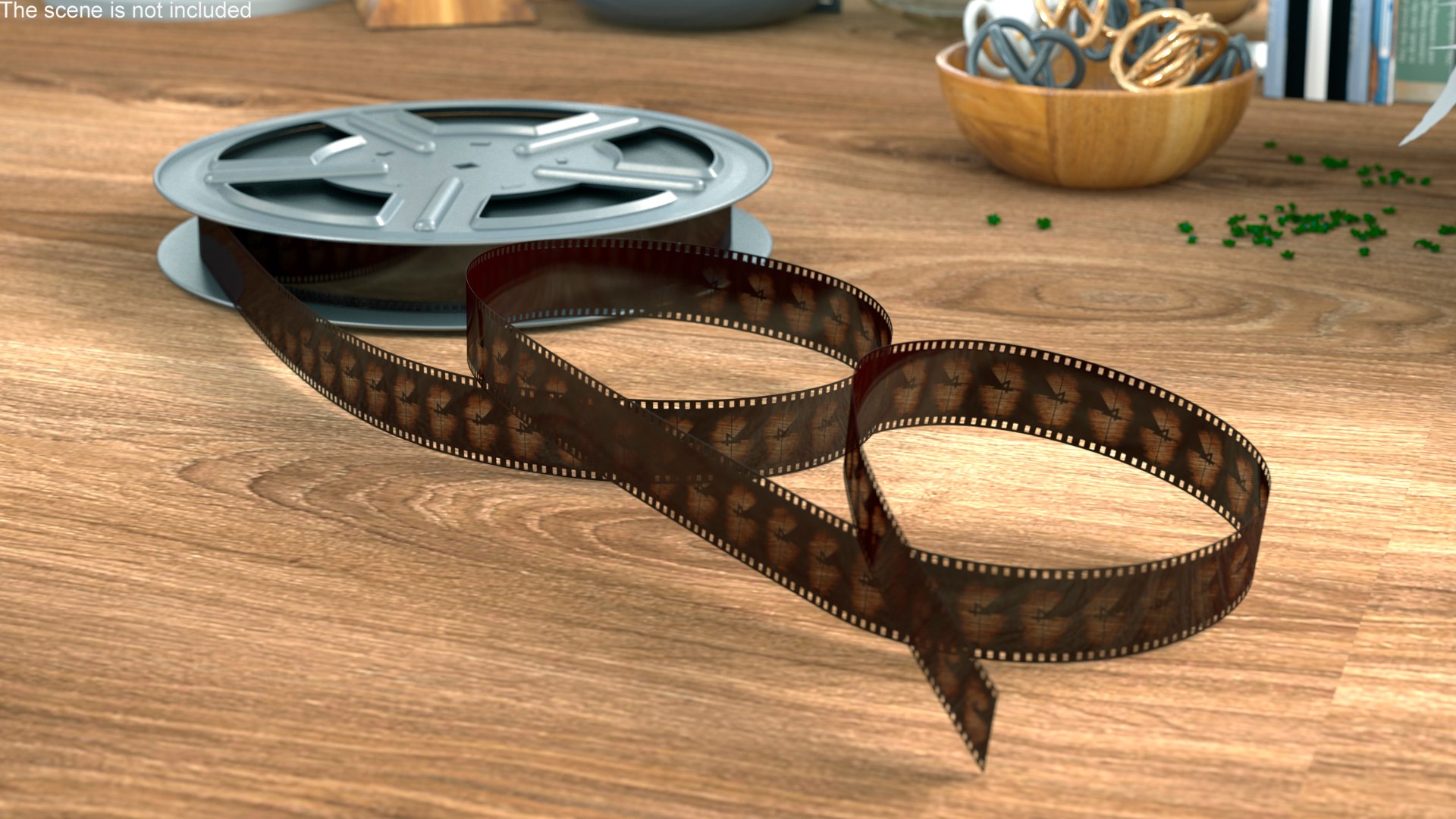 3D Video Film Reel 35mm Model - TurboSquid 2161828