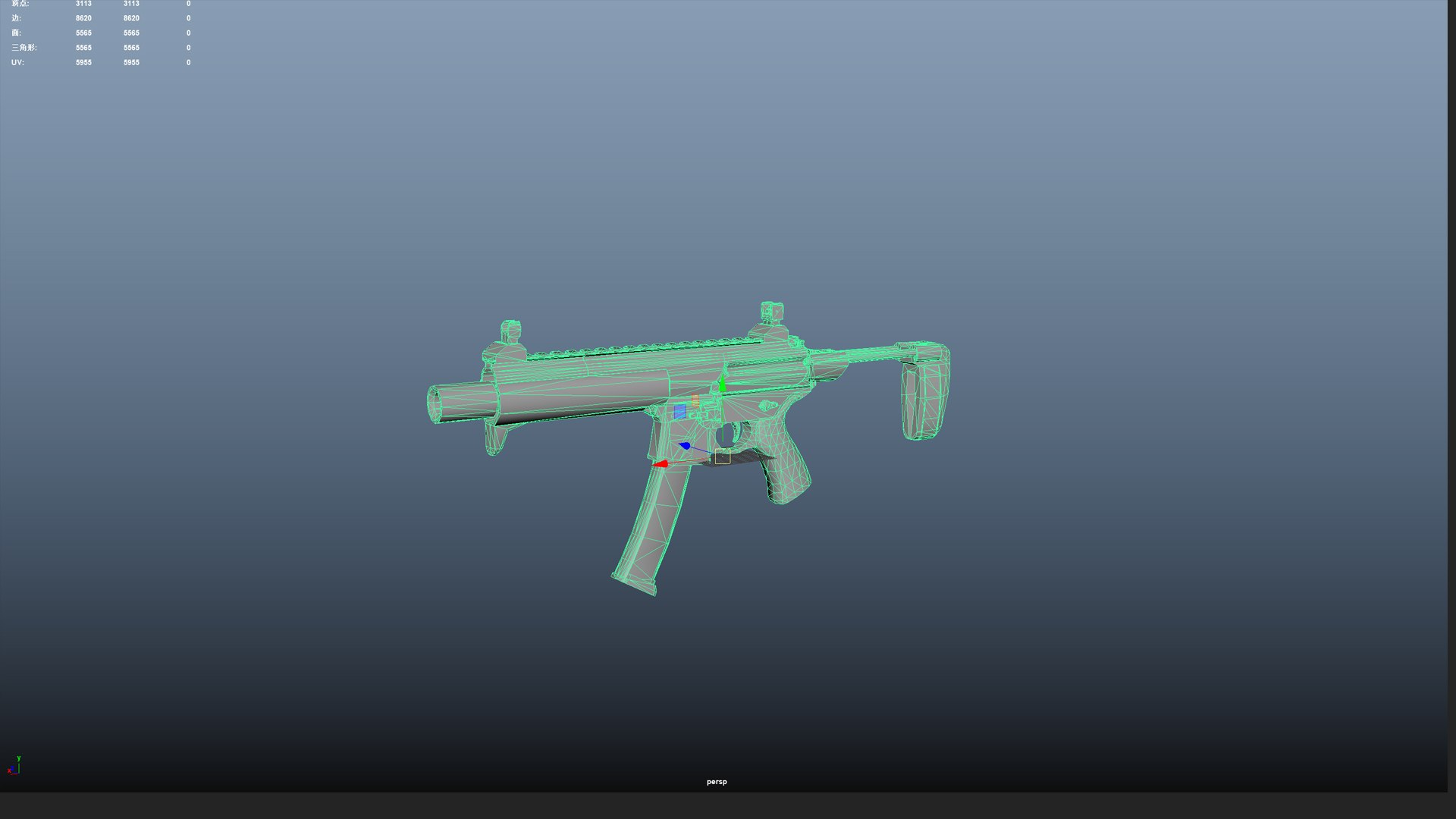 Pistol 3D Model 031 3D Model - TurboSquid 2511544