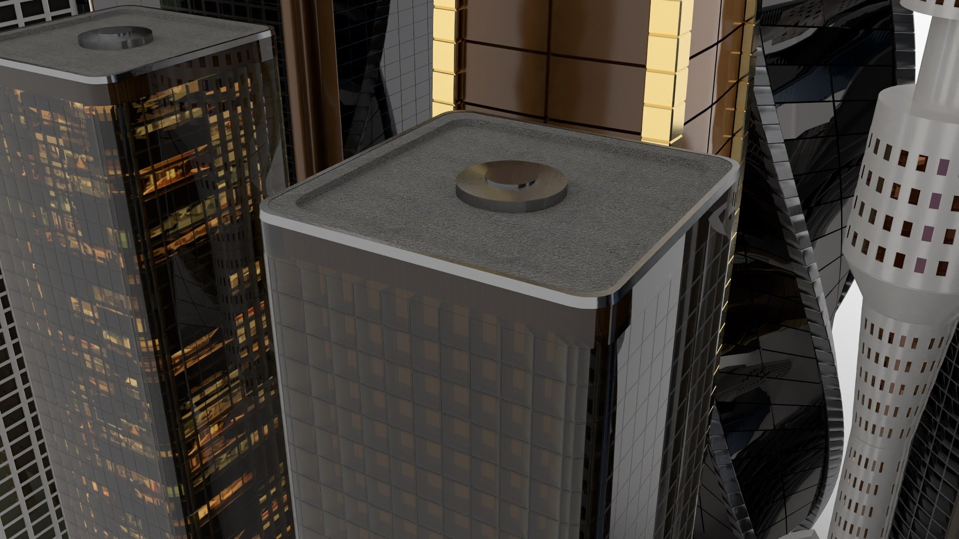Skyscraper Polovinko 3D - TurboSquid 1945619