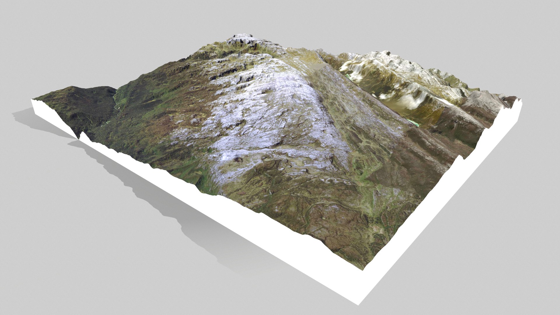 3D Mountain Landscape Ngga Pilimsit Papua Province Indonesia ...