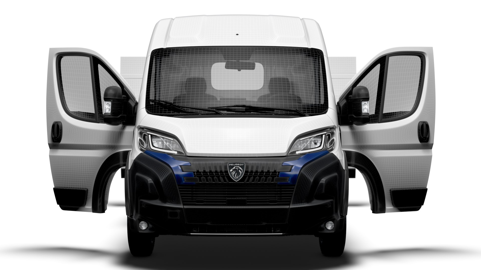 3D Peugeot E Boxer Van L4H2 HQ Interior 2025 Model - TurboSquid 2324245