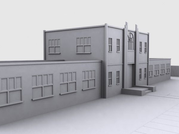 school 3d max