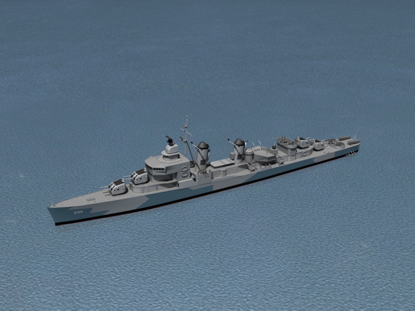 3d sumner class destroyers